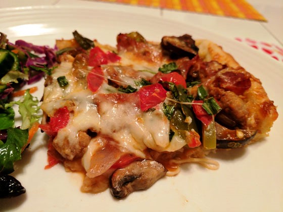 Deep Dish Pizza Supreme